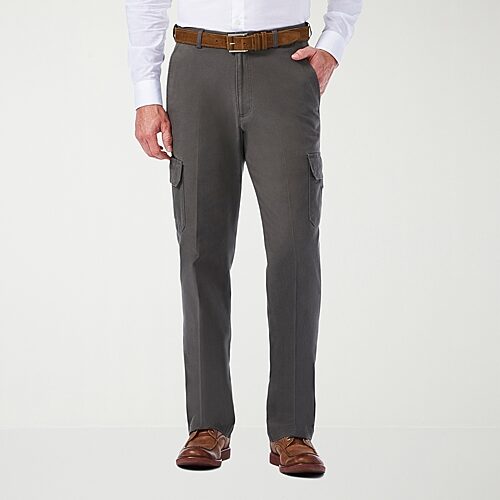 Click here for Haggar Stretch Comfort Cargo Mens Stretch Fabric C... prices