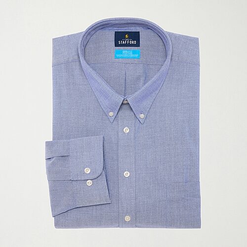 Click here for Stafford Big and Tall Coolmax All Season Oxford Me... prices