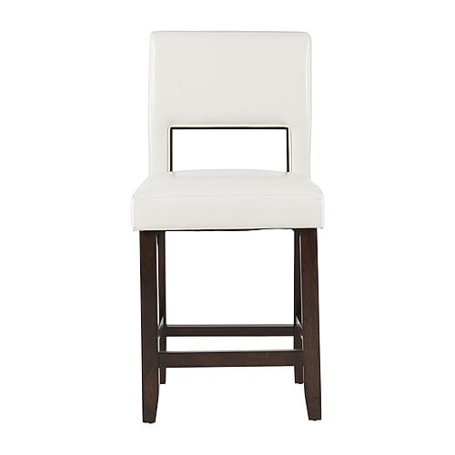 Click here for 24 Vega Espresso Counter Stool  One Size  White prices
