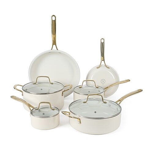Click here for Martha Stewart Lockton 10-pc. Ceramic Cookware Set... prices