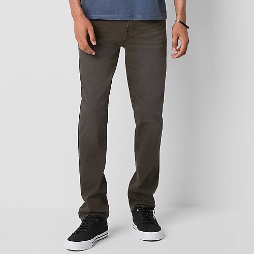 Click here for Arizona Mens Straight Leg Jean  36 29  Brown prices