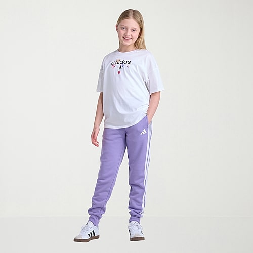 Click here for adidas Big Kid Girls Cuffed Regular Fit Jogger Pan... prices