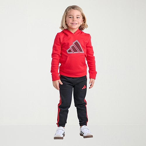 Click here for adidas Boys 2T-7 Long-Sleeve Graphic Sweatshirt an... prices