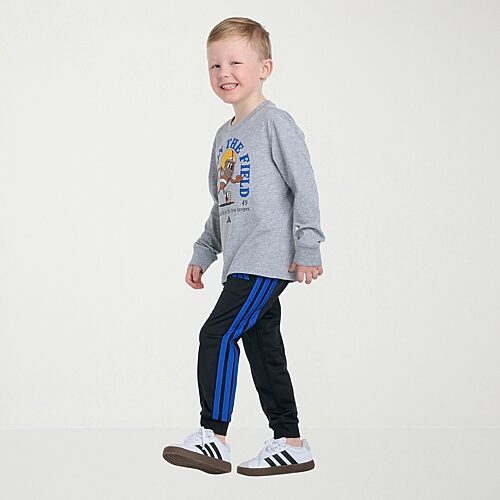 Click here for adidas Little Boys Cuffed Regular Fit Jogger Pant... prices