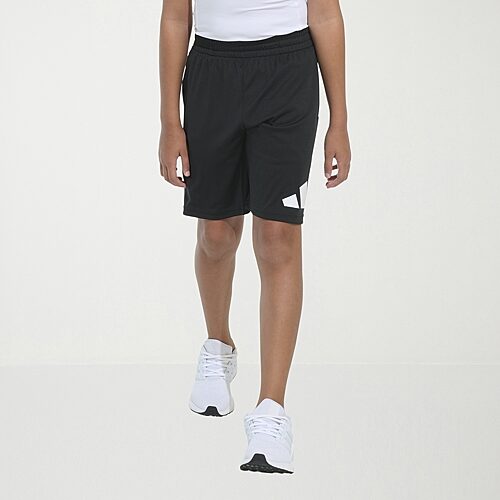 adidas Big Kid Boys Mid Rise Pull-On Short  M (10-12) Husky  Black