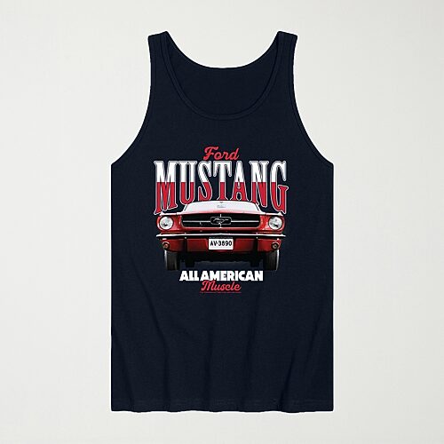 Click here for Airwaves Mens Ford 1965 Mustang Sleeveless Graphic... prices