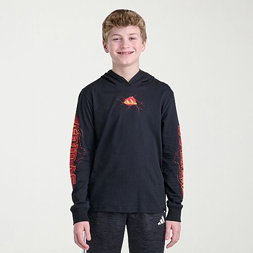 Click here for adidas Big Kid Boys Hooded Long Sleeve Regular Fit... prices