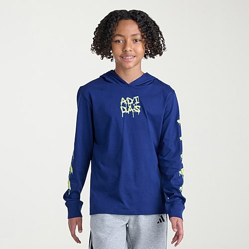 Click here for adidas Big Kid Boys Hooded Long Sleeve Regular Fit... prices