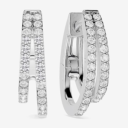Click here for Limited Quantities! (F / Si1) Womens 1/2 CT. T.W.... prices
