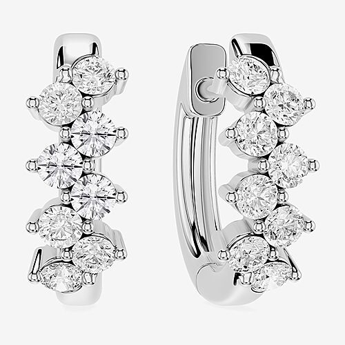 Click here for Limited Quantities! (F / Si1) Womens 1/2 CT. T.W.... prices