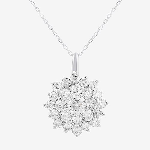 Click here for (G / I1) Womens 2 CT. Lab Grown White Diamond 10K... prices