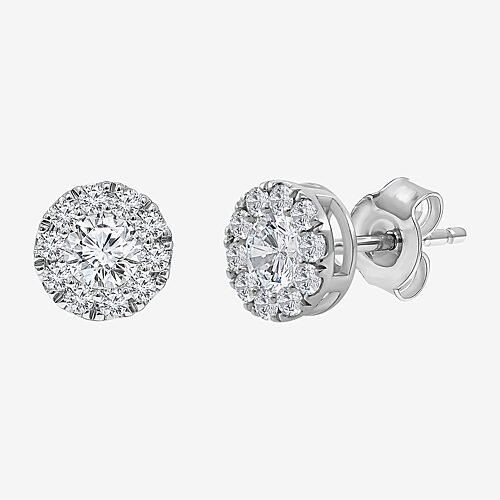 Click here for (I/Si2) 1 CT. T.W. Lab Grown White Diamond Sterlin... prices