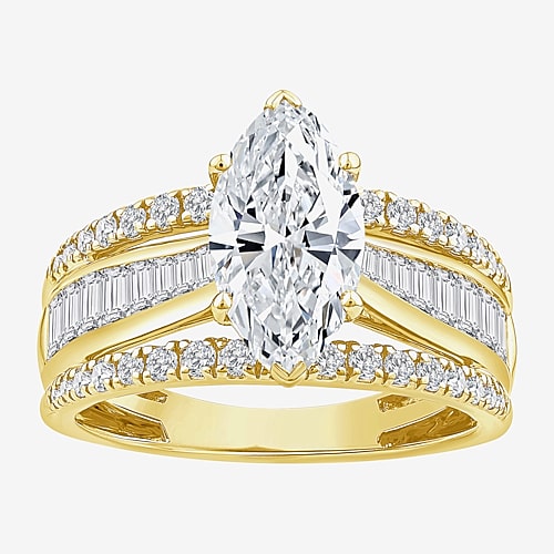 Click here for (F / Vs2) Womens 3 CT. T.W. Lab Grown White Diamon... prices