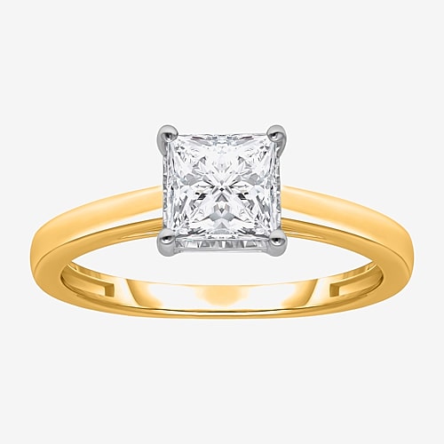 Click here for (I / Si2) Womens 1 CT. Lab Grown White Diamond Ste... prices