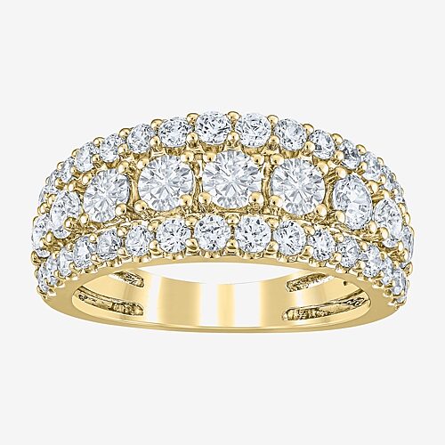 Click here for (H-I / I1) Womens 2 CT. T.W. Lab Grown White Diamo... prices