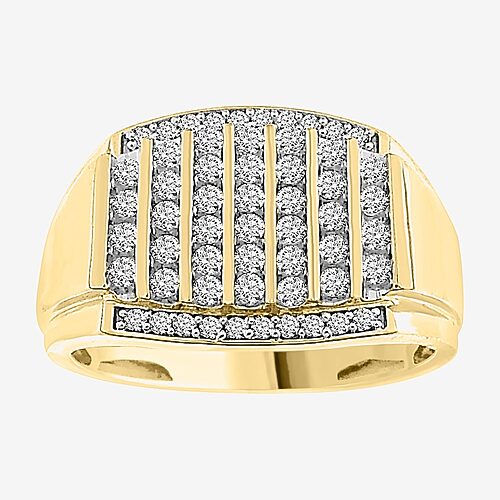 Click here for (I / I2-I3) Mens 1/2 CT. Natural White Diamond 10K... prices