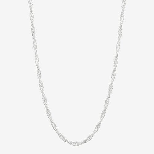 Click here for Made in Italy Womens Sterling Silver 18 Inch Singa... prices