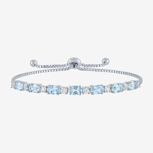 Click here for Gemstone Pure Silver Over Brass Bolo Bracelet  One... prices