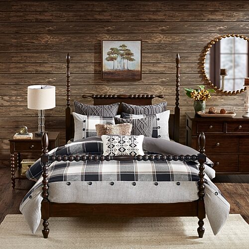 Click here for Madison Park Signature Urban Cabin Jacquard Cotton... prices