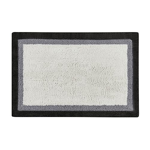 Click here for Madison Park Amherst Bath Rug  20 x 30 - Black prices