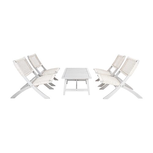 Click here for Blaze 5 Pc Outdoor Living Set - Grey prices