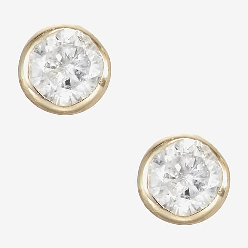 Click here for Girls Diamond Accent Natural White Diamond 14K Gol... prices