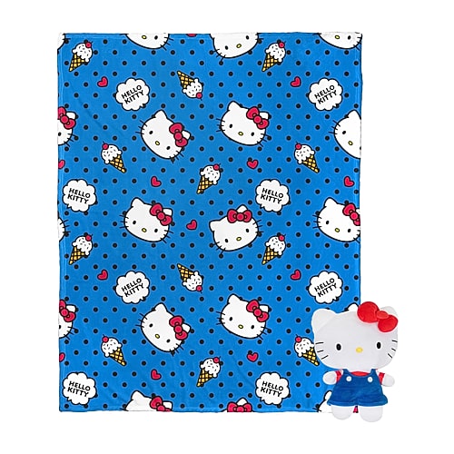 Click here for Northwest Big Thought Hugger 2-pc. Hello Kitty Thr... prices