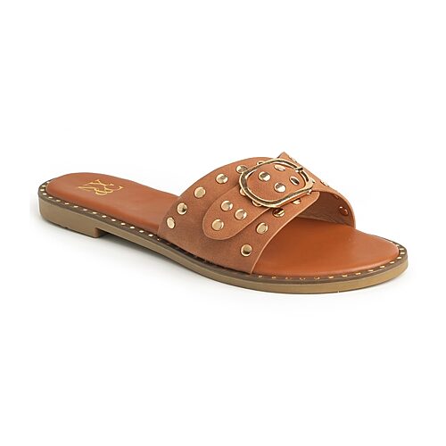 Click here for New York & Company Womens Westly Slides Sandals -... prices