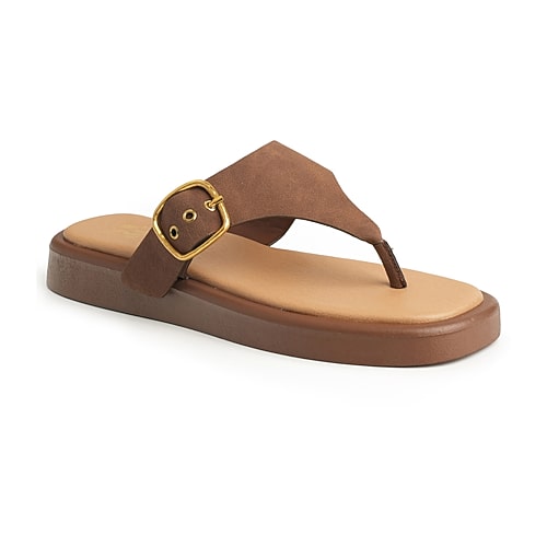 Click here for New York & Company Womens Jett Slides Sandals - Br... prices