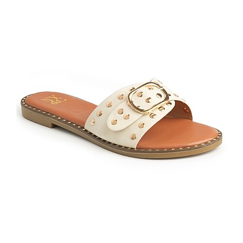 Click here for New York & Company Womens Westly Slides Sandals -... prices
