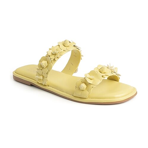 Click here for New York & Company Womens Poppy Slides Sandals - G... prices