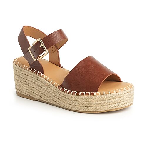 Click here for New York & Company Womens Elandra Ankle Strap Plat... prices