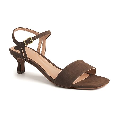 Click here for New York & Company Womens Garnet Kitten Heels - Ch... prices