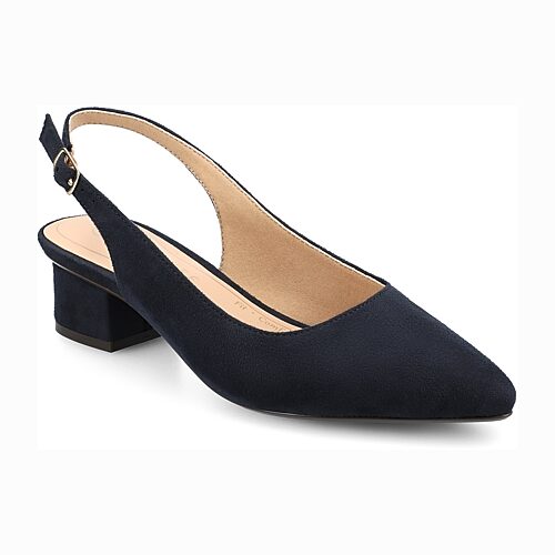 Click here for Journee Collection Womens Sylvia Block Heel Slingb... prices