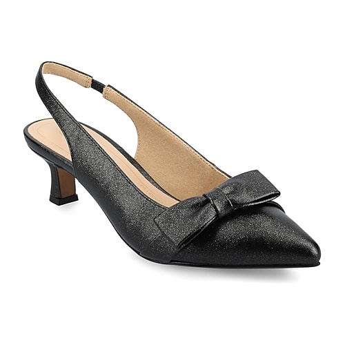 Click here for Journee Collection Womens Paloma Bow Kitten Heel S... prices