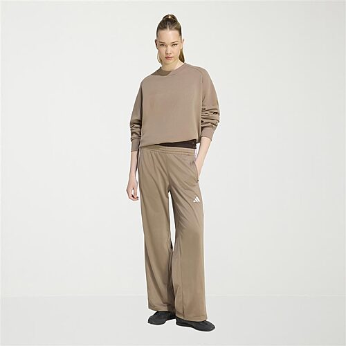 Click here for adidas Womens Wide Leg High Rise Regular Fit Track... prices