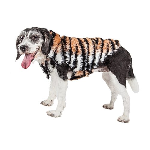 Click here for Pet Life  Luxe Tigerbone Glamourous Patterned Faux... prices