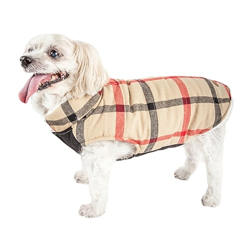 Click here for Pet Life  Allegiance Classical Plaided Insulated D... prices