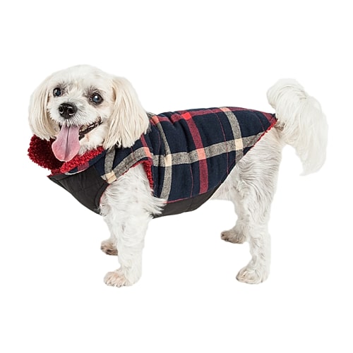 Click here for Pet Life  Allegiance Classical Plaided Insulated D... prices