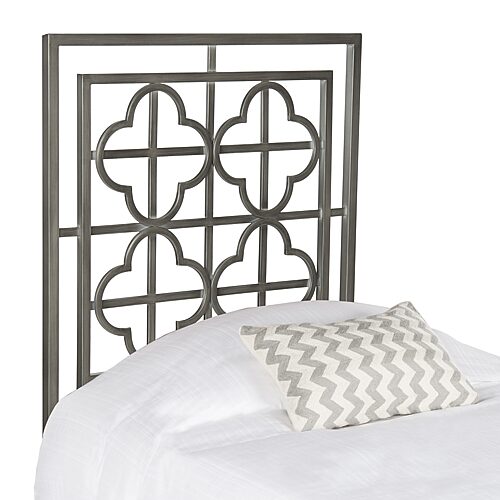 Click here for Lucinda Metal Tufted Nailhead Trim Headboard  One... prices