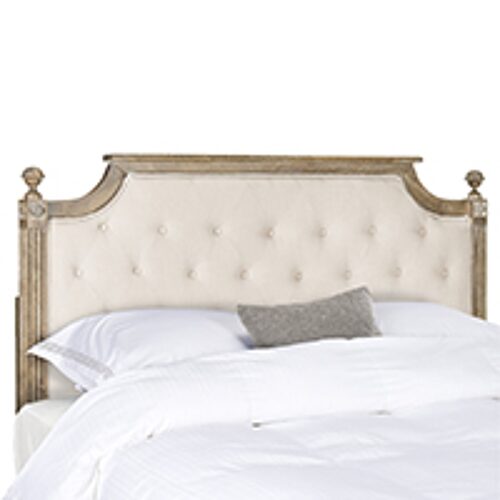 Click here for Wood Upholstered Tufted Nailhead Trim Headboard  O... prices