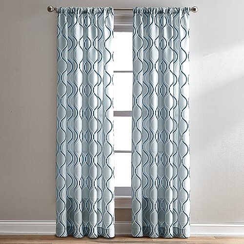 Click here for Morocco Woven Print Pole Top Curtain Panel prices