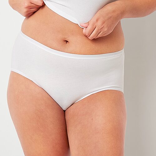Click here for Ambrielle Cotton Brief Panty  Small  White prices