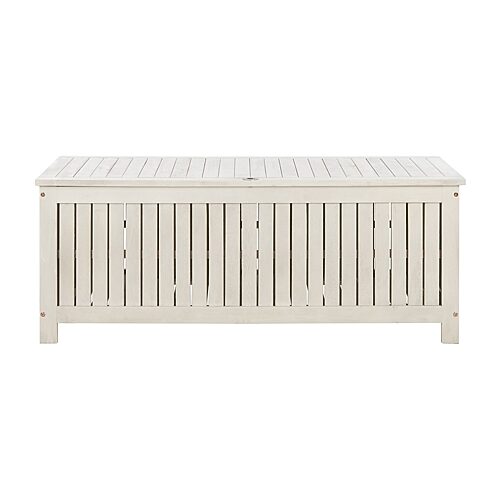 Click here for Augusta Home Abri Cushion Box - White washed prices