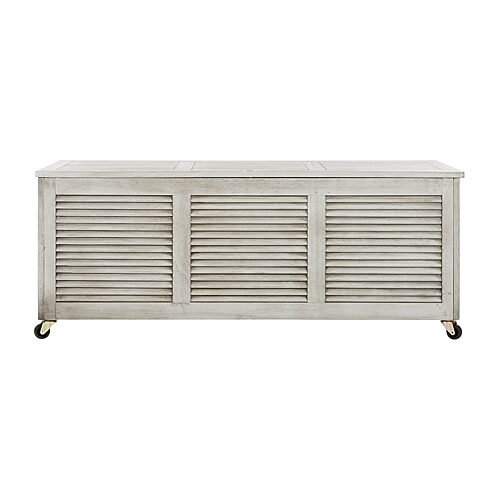 Click here for Augusta Home Elina Cushion Box - Grey prices
