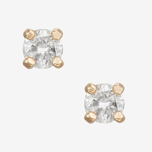 Click here for 1/10 CT. T.W. Natural White Diamond 14K Gold 2.5mm... prices