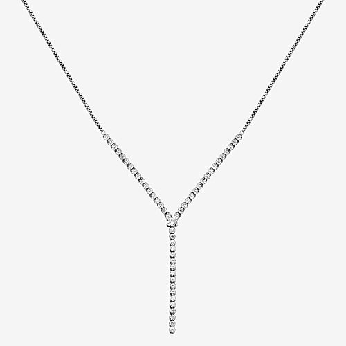 Click here for DiamonArt Womens White Cubic Zirconia Sterling Sil... prices
