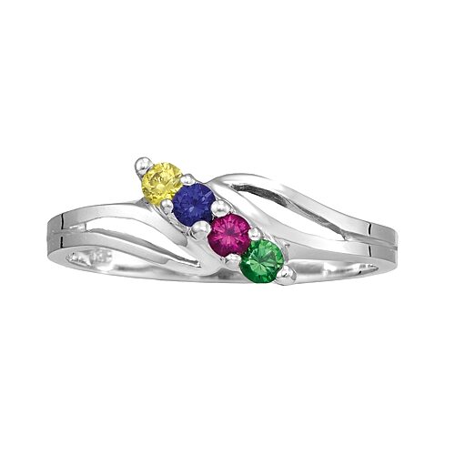 Click here for Personalized Sterling Silver Simulated Birthstone... prices