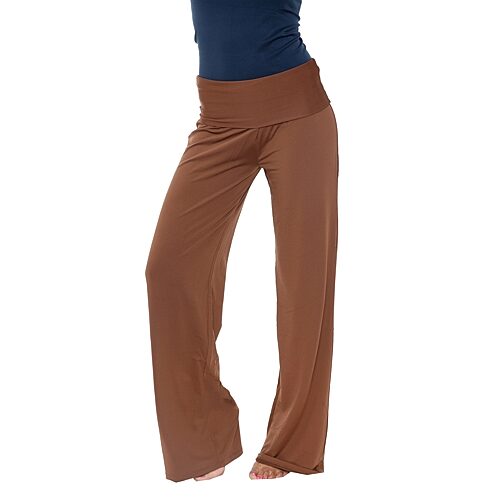 Click here for Womens White Mark Solid Palazzo Pants prices