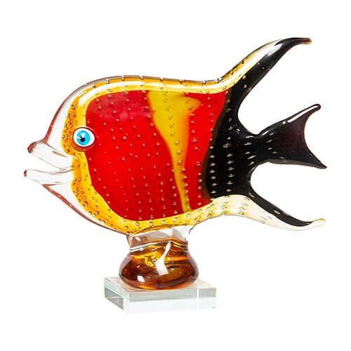 Click here for Dale Tiffany Bora Art Glass Fish Figurine  One Siz... prices